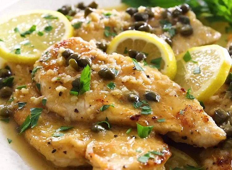 Healthy Chicken With Capers [Zesty and Light Recipe] | Luna's Kitchen Tips